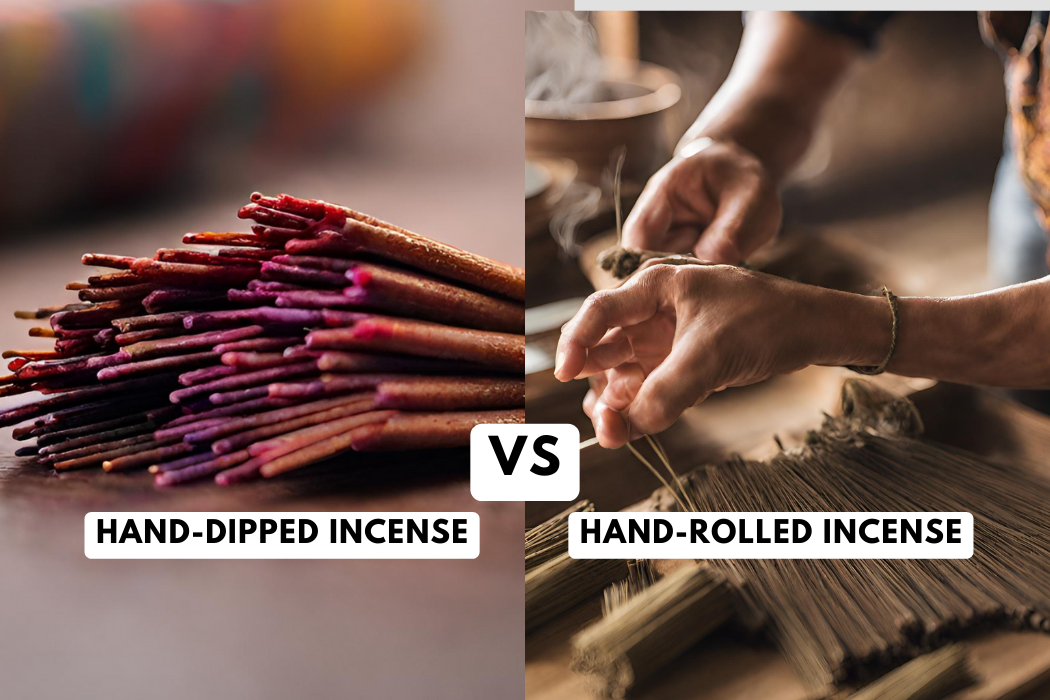 Revealed! Hand-dipped Incense or Hand-Rolled Incense which one is the ...