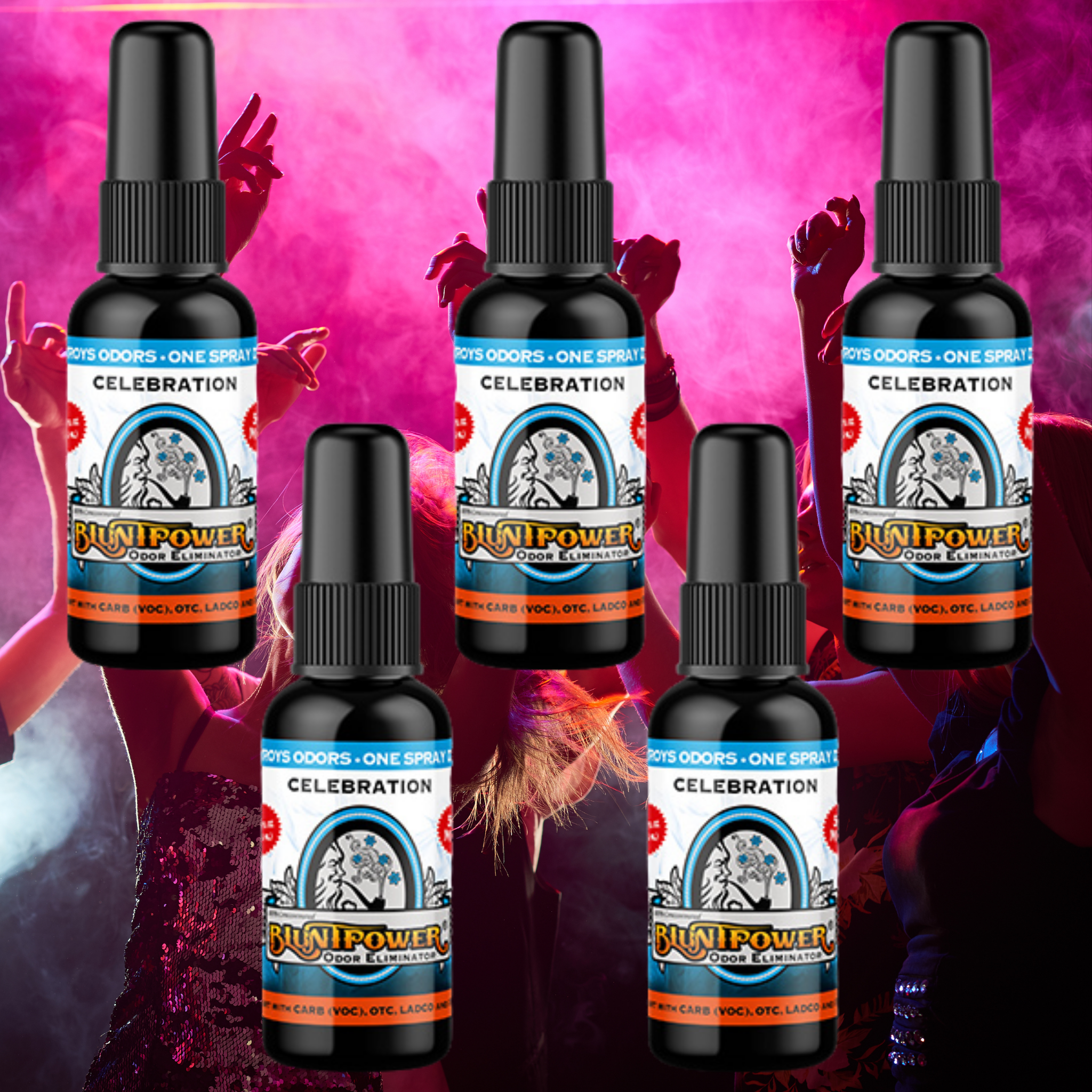 Celebration Spray Air Freshener Bundle (5 Pack) – BluntPower Air Freshener