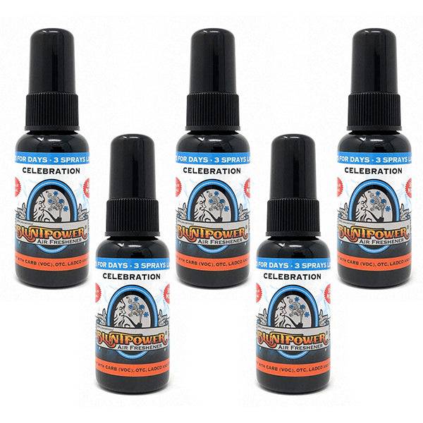 Celebration Spray Air Freshener Bundle (5 Pack) | BluntPower Air Freshener