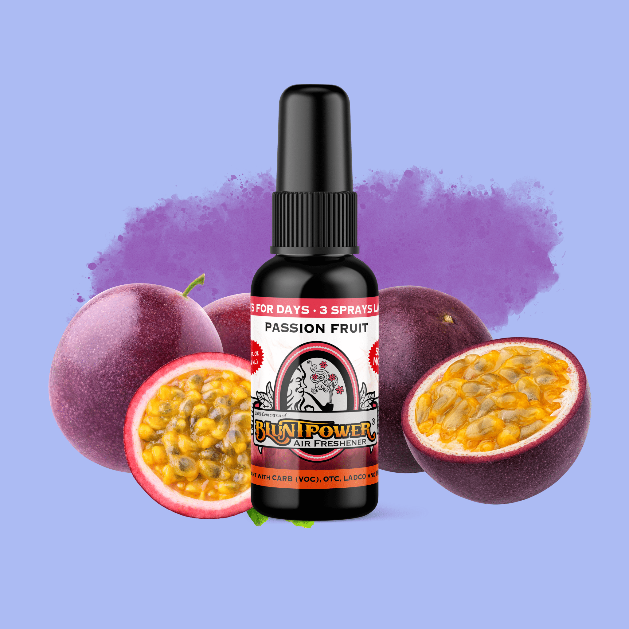 Passion Fruit Air Freshener Spray | BluntPower Air Freshener