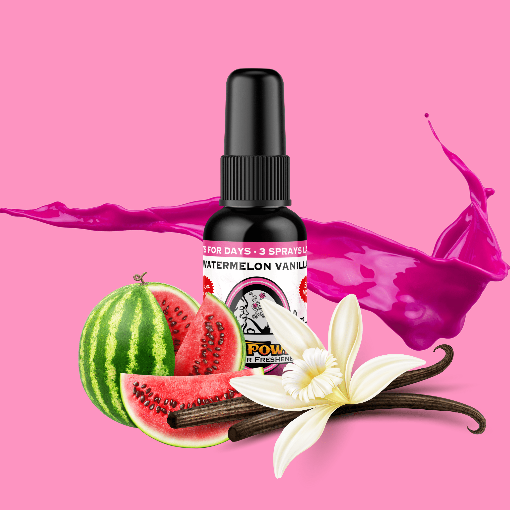 Watermelon Vanilla Air Freshener Spray | BluntPower Air Freshener